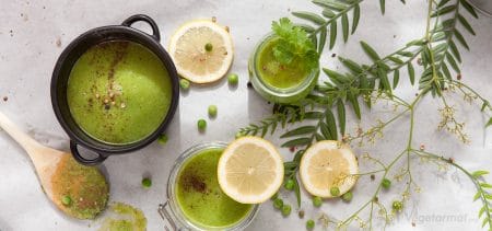 Rask ertesuppe – Oppskrift fra Vegetarmat.org